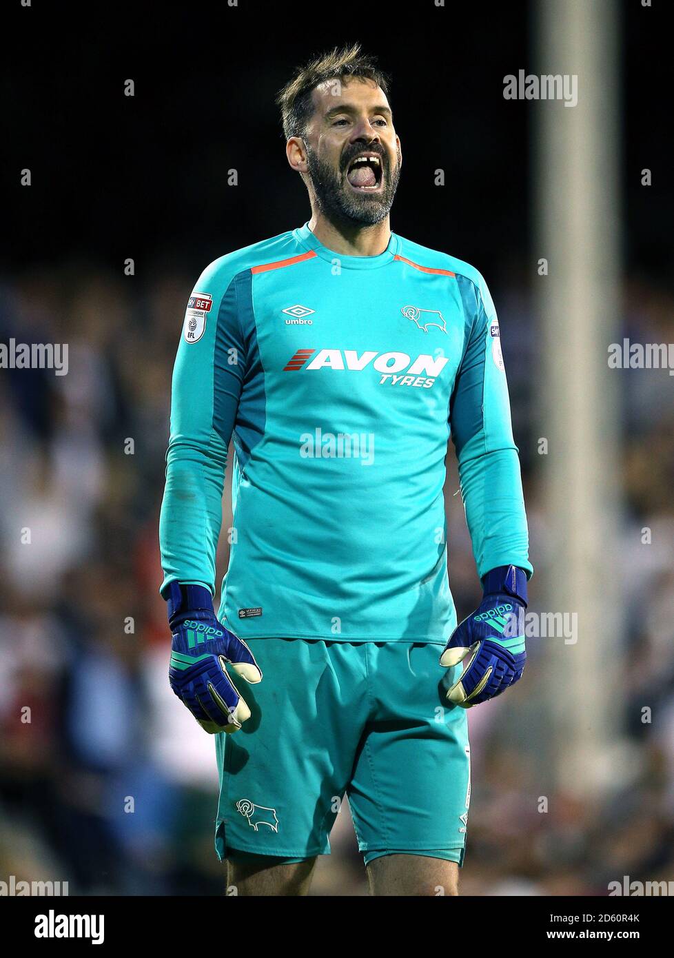 Derby County goalkeeper Scott Carson Stock Photo - Alamy