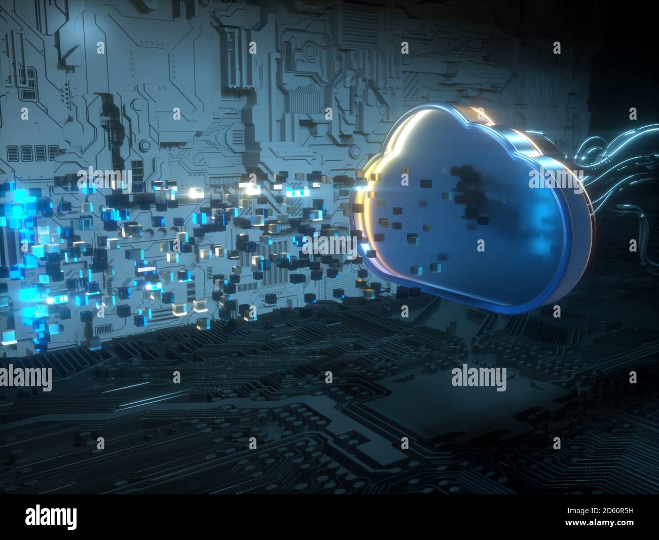 Cloud Computing Technology Stock Photo - Alamy