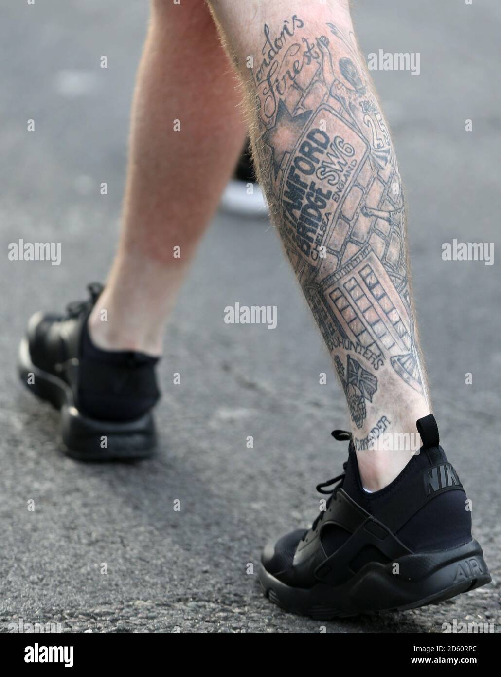 A general view of a Stamford Bridge tattoo Stock Photo - Alamy