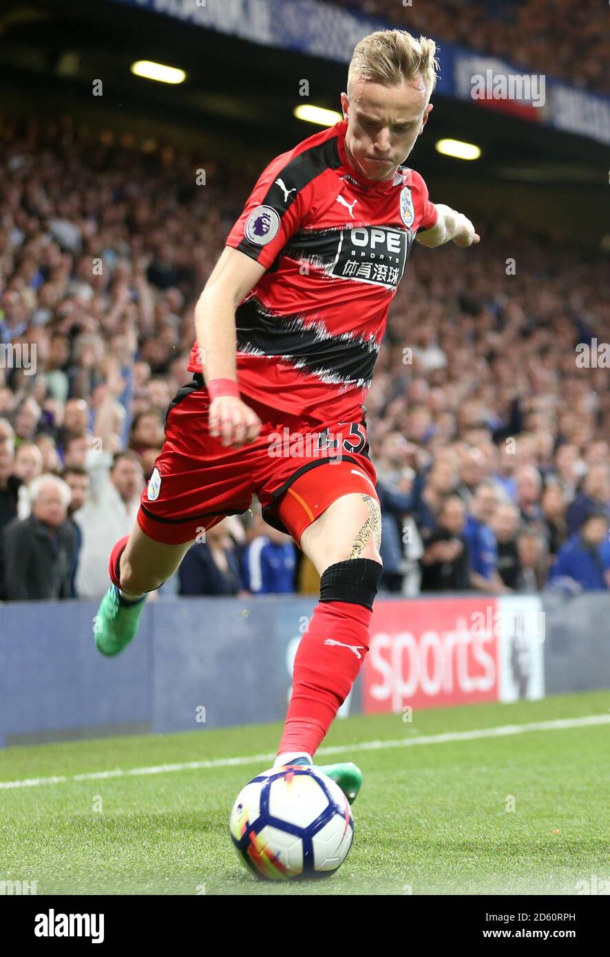 Huddersfield Town's Florent Hadergjonaj Stock Photo - Alamy