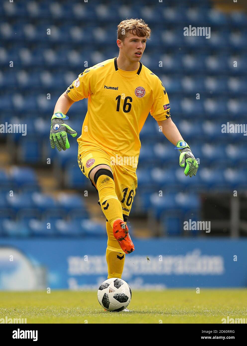 Denmark goalkeeper Daniel Anderson Stock Photo - Alamy