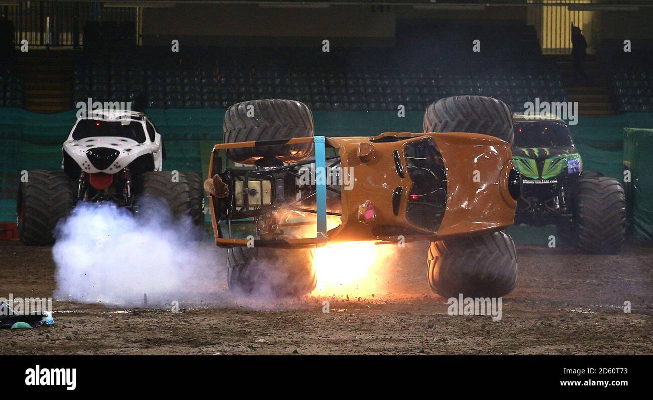 Scooby Doo (Linsey Read) crashes Stock Photo - Alamy