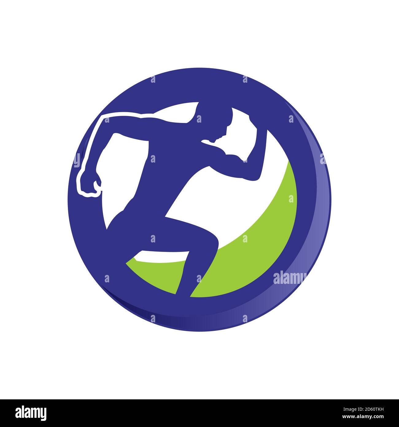 Runner illustrations hi-res stock photography and images - Alamy