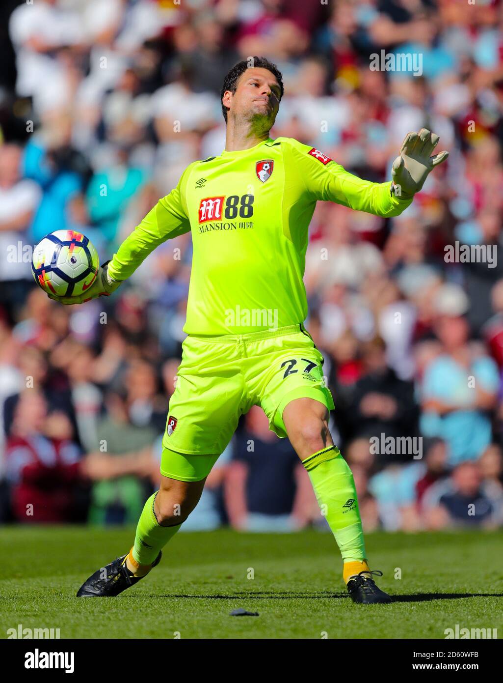 AFC Bournemouth goalkeeper Asmir Begovic Stock Photo - Alamy