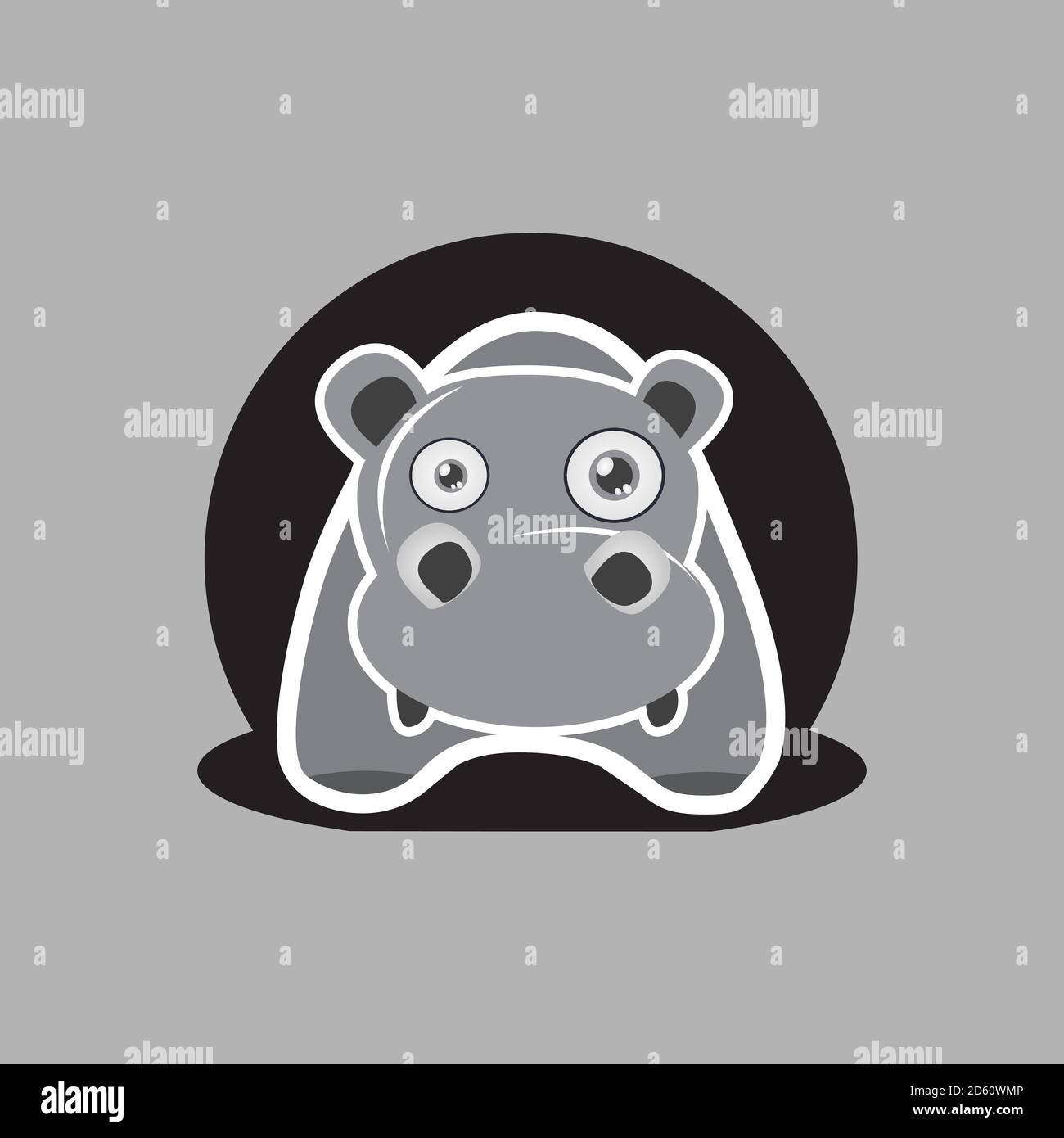 Hippo logo hi-res stock photography and images - Alamy