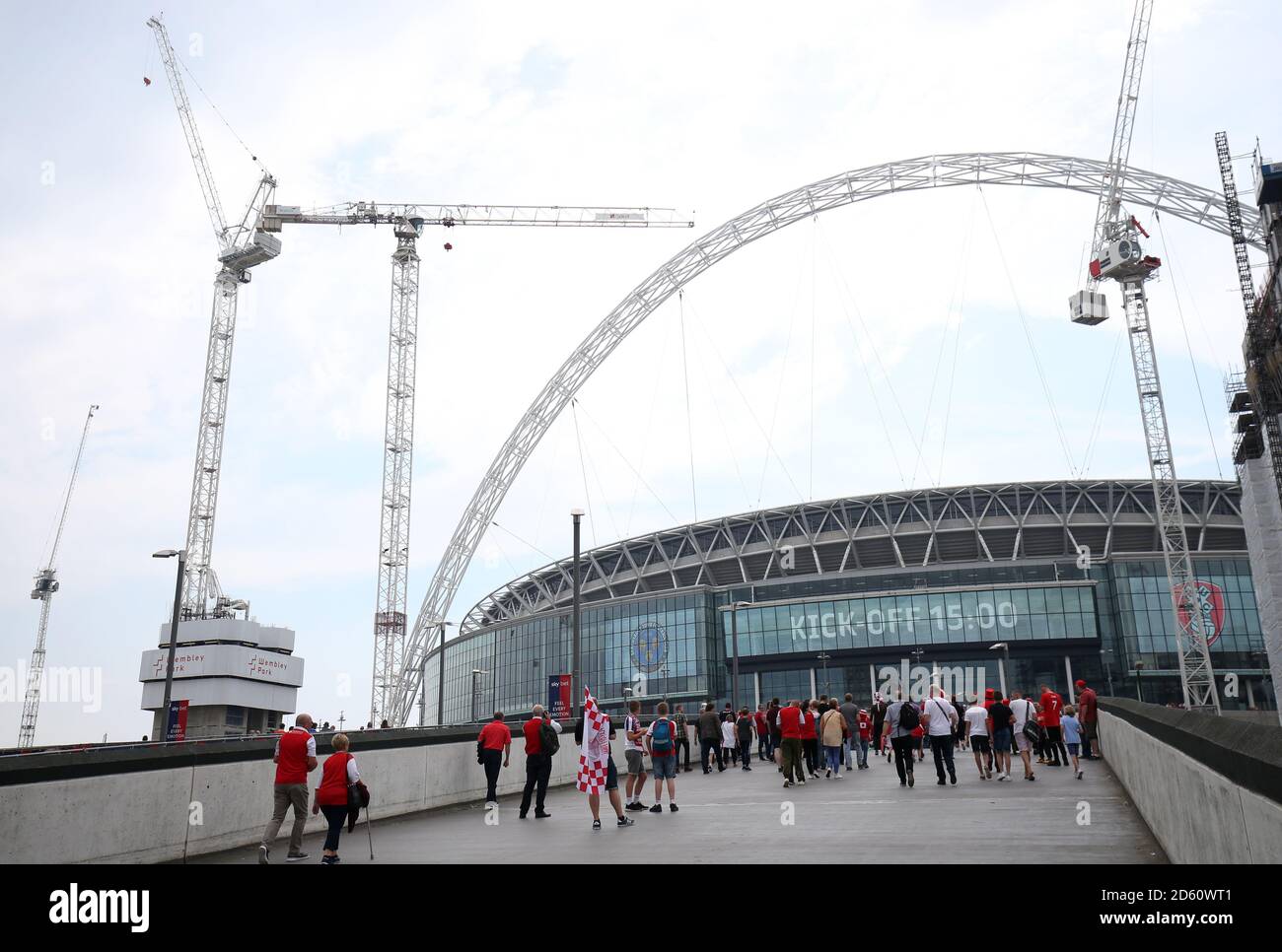 A general view of Wembley Stadium Stock Photo - Alamy