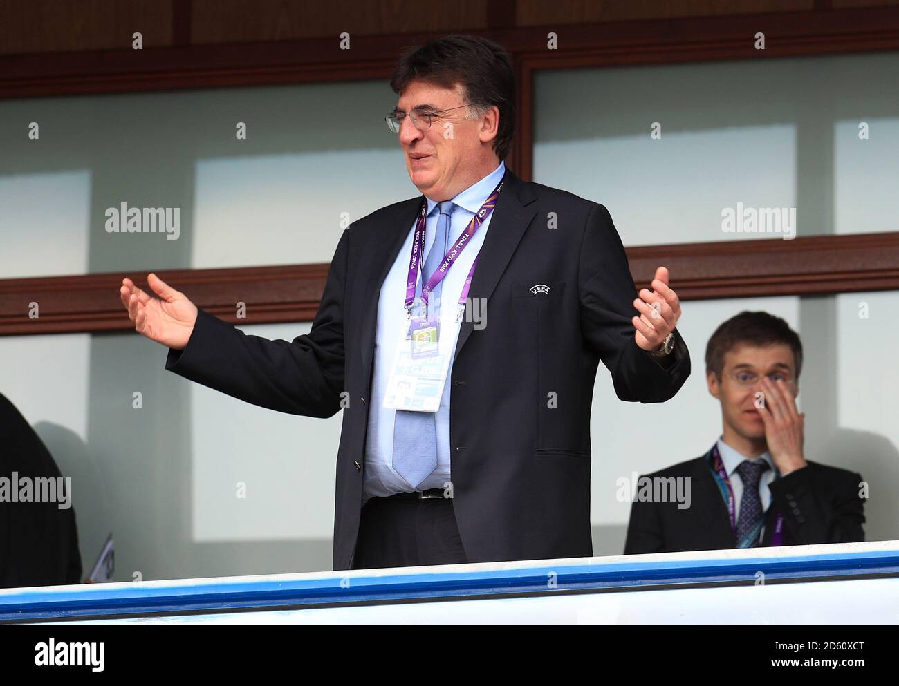 UEFA general secretary Theodore Theodoridis Stock Photo - Alamy