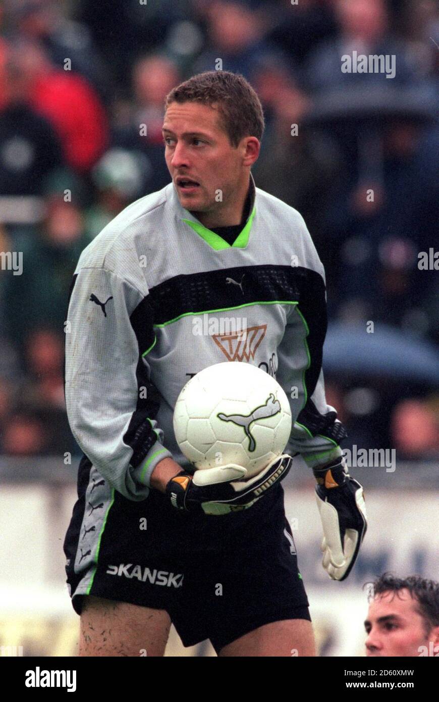Daniel Andersson Trelleborgs Goalkeeper Stock Photo Alamy