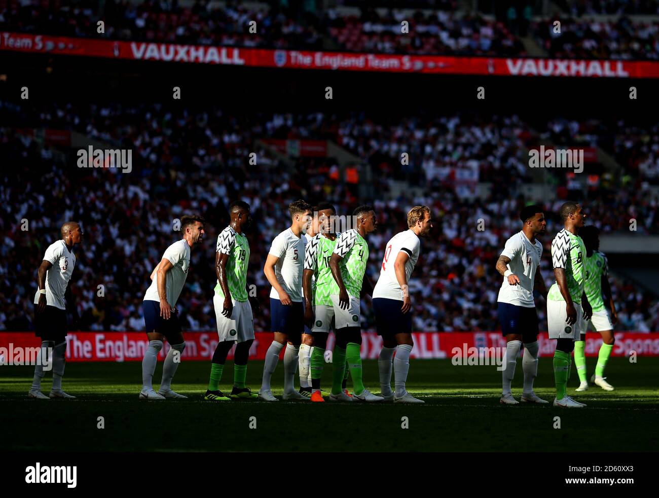 General view during free kick Stock Photo - Alamy