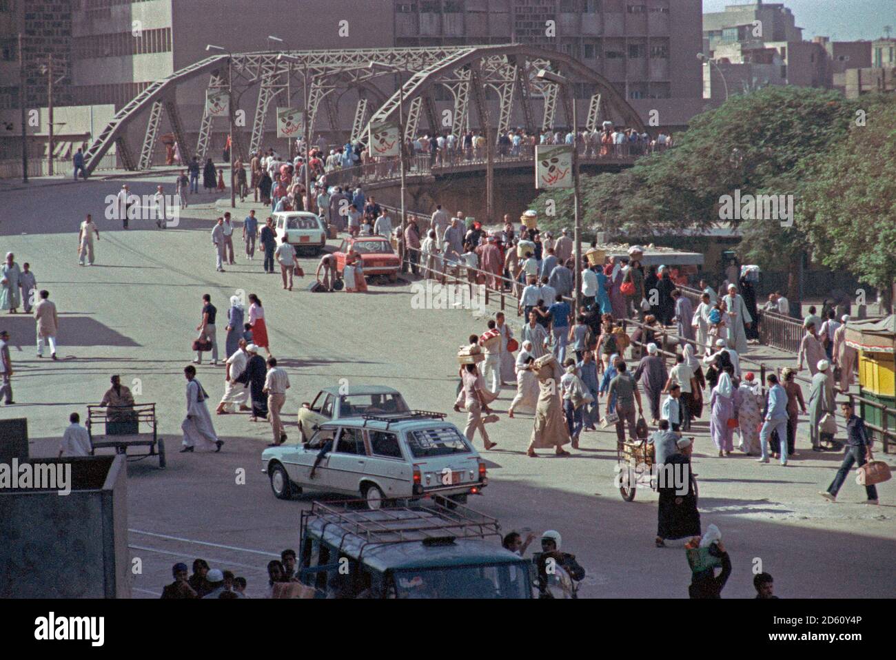 city centre, Cairo, September 1984, Egypt Stock Photo - Alamy