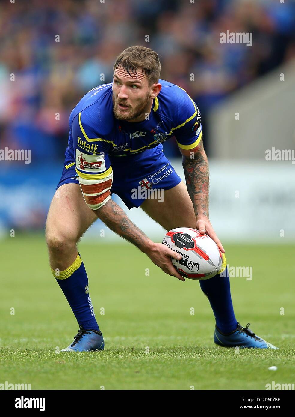 Warrington Wolves' Daryl Clark Stock Photo - Alamy