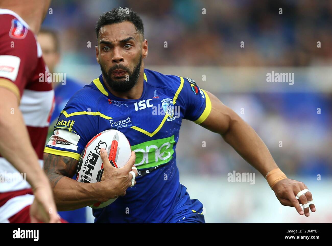 Warrington Wolves' Ryan Atkins Stock Photo - Alamy