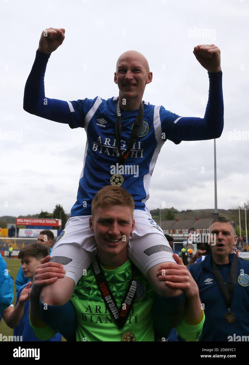 Macclesfield Town's Danny Whitaker Stock Photo - Alamy