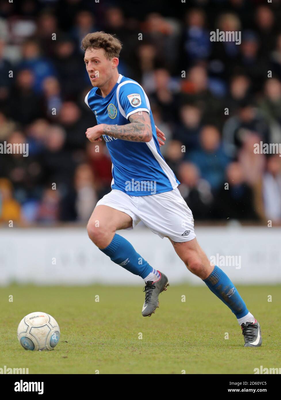 Macclesfield Town's Danny Whitehead Stock Photo - Alamy