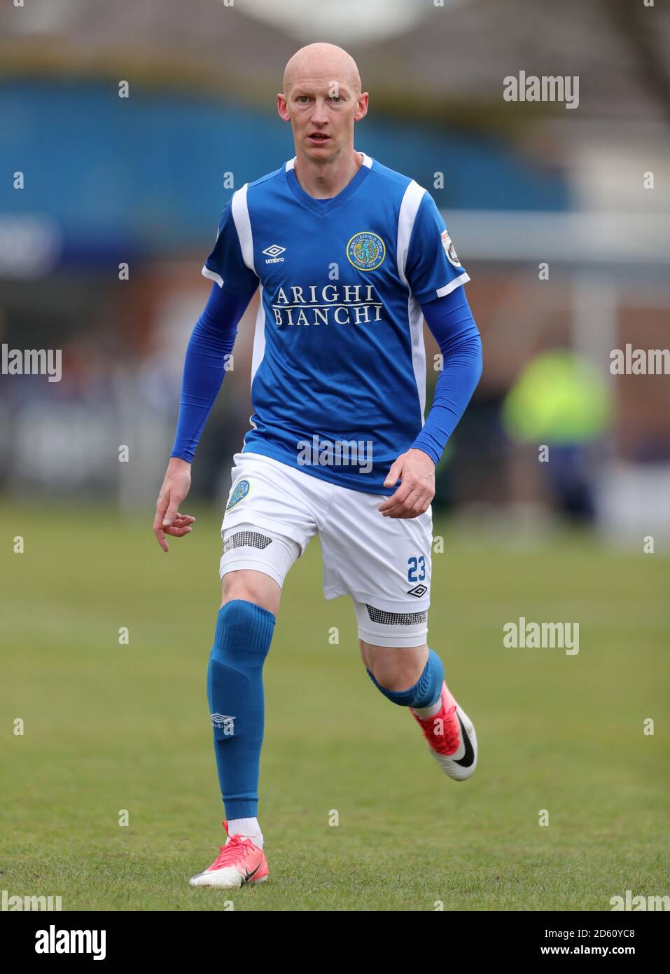 Macclesfield Town's Danny Whitaker Stock Photo - Alamy