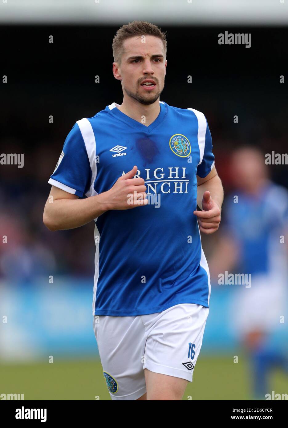 Macclesfield Town's Mitch Hancox Stock Photo - Alamy