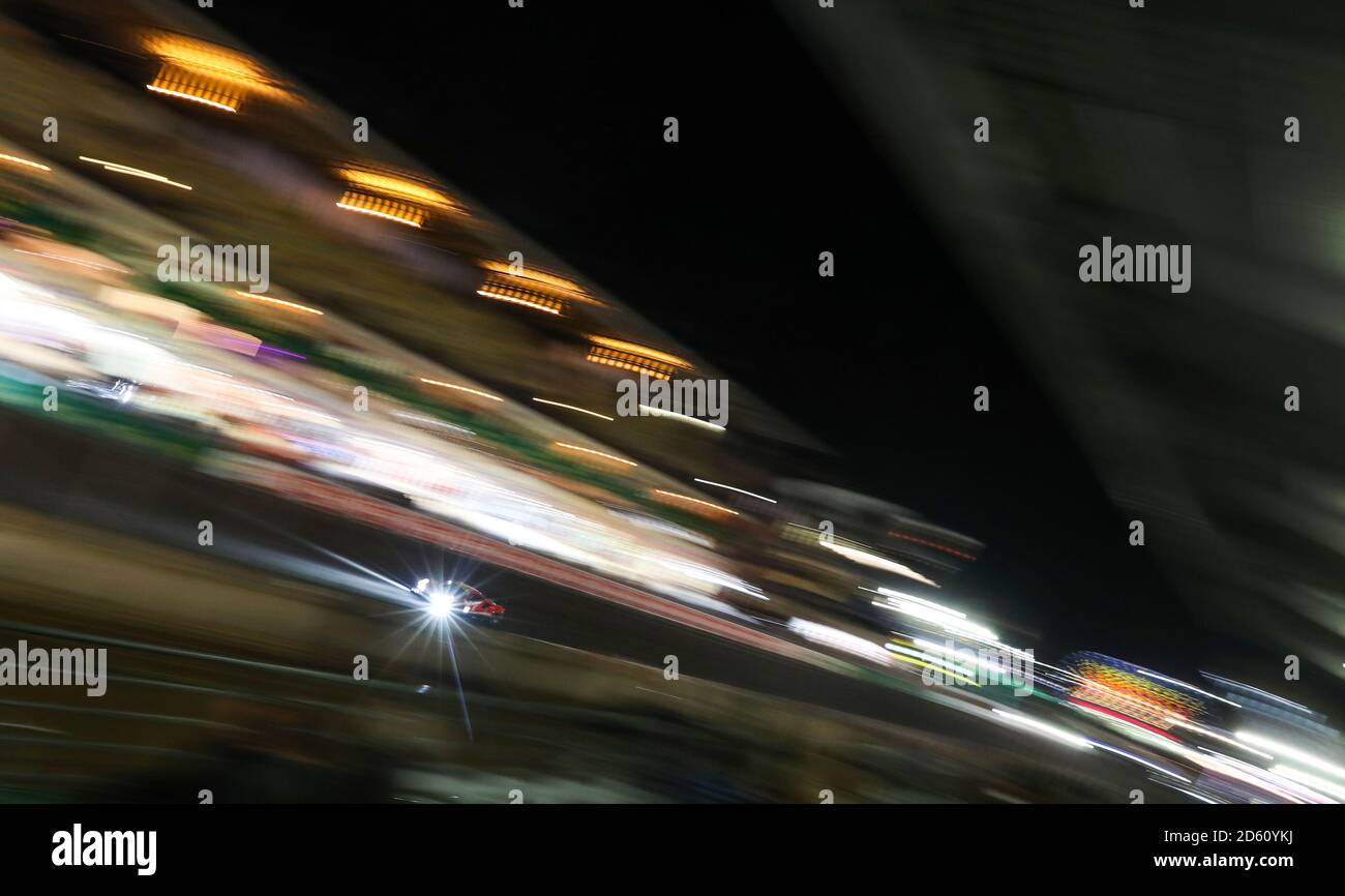 Main straight of Le Mans Stock Photo - Alamy