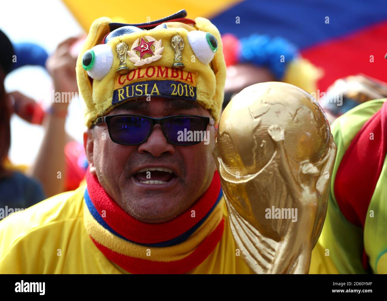 Colombia fans hi-res stock photography and images - Alamy
