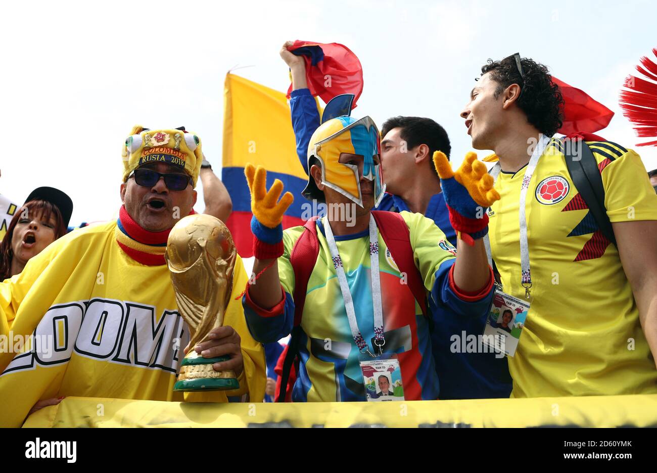 Colombia fans hi-res stock photography and images - Alamy
