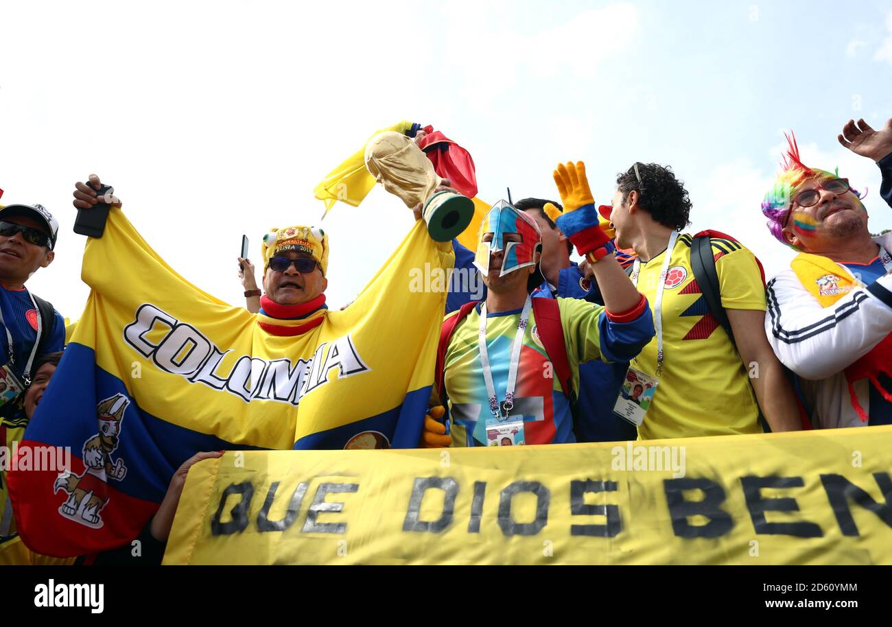 Colombia fans hi-res stock photography and images - Alamy
