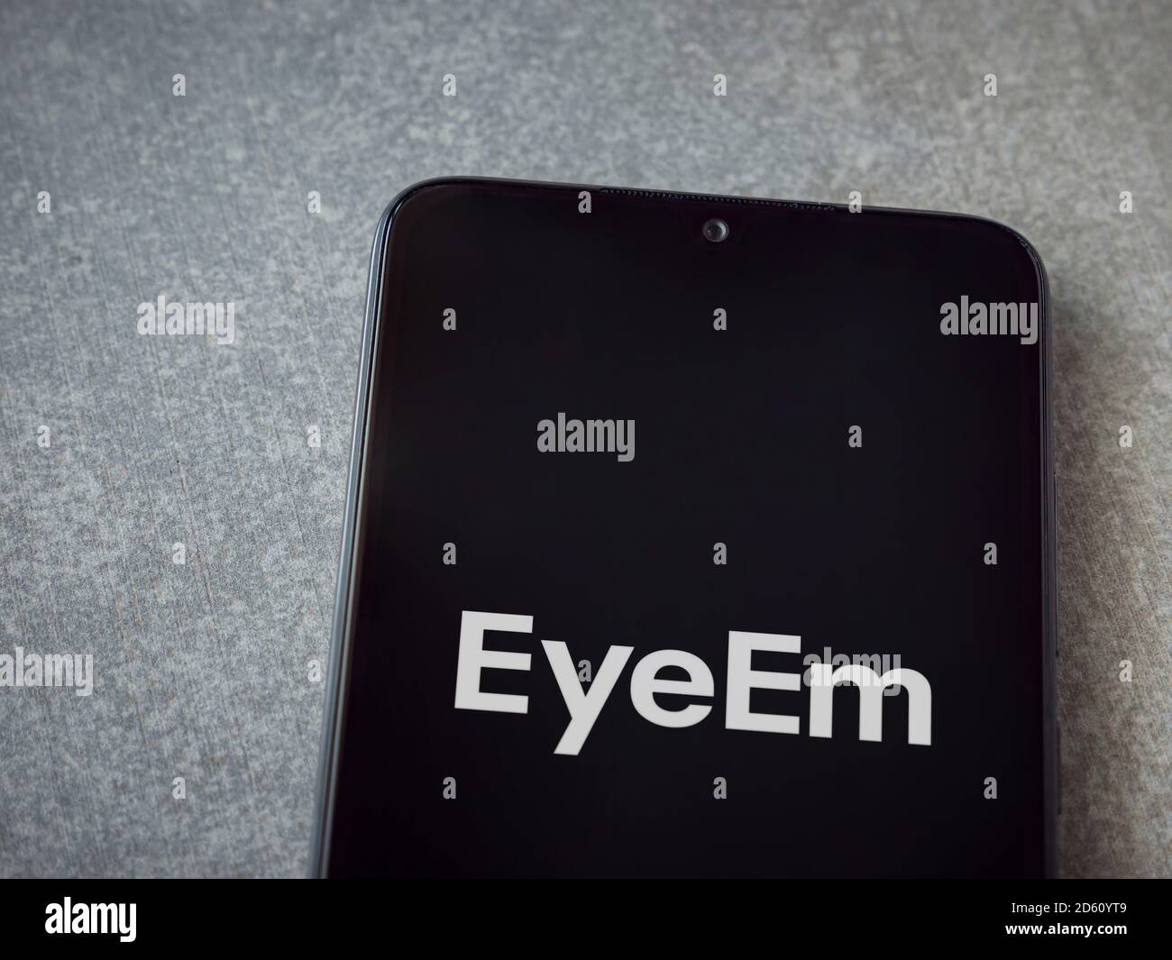 Lod, Israel - July 8, 2020: EyeEm - Sharing and Selling Images app ...