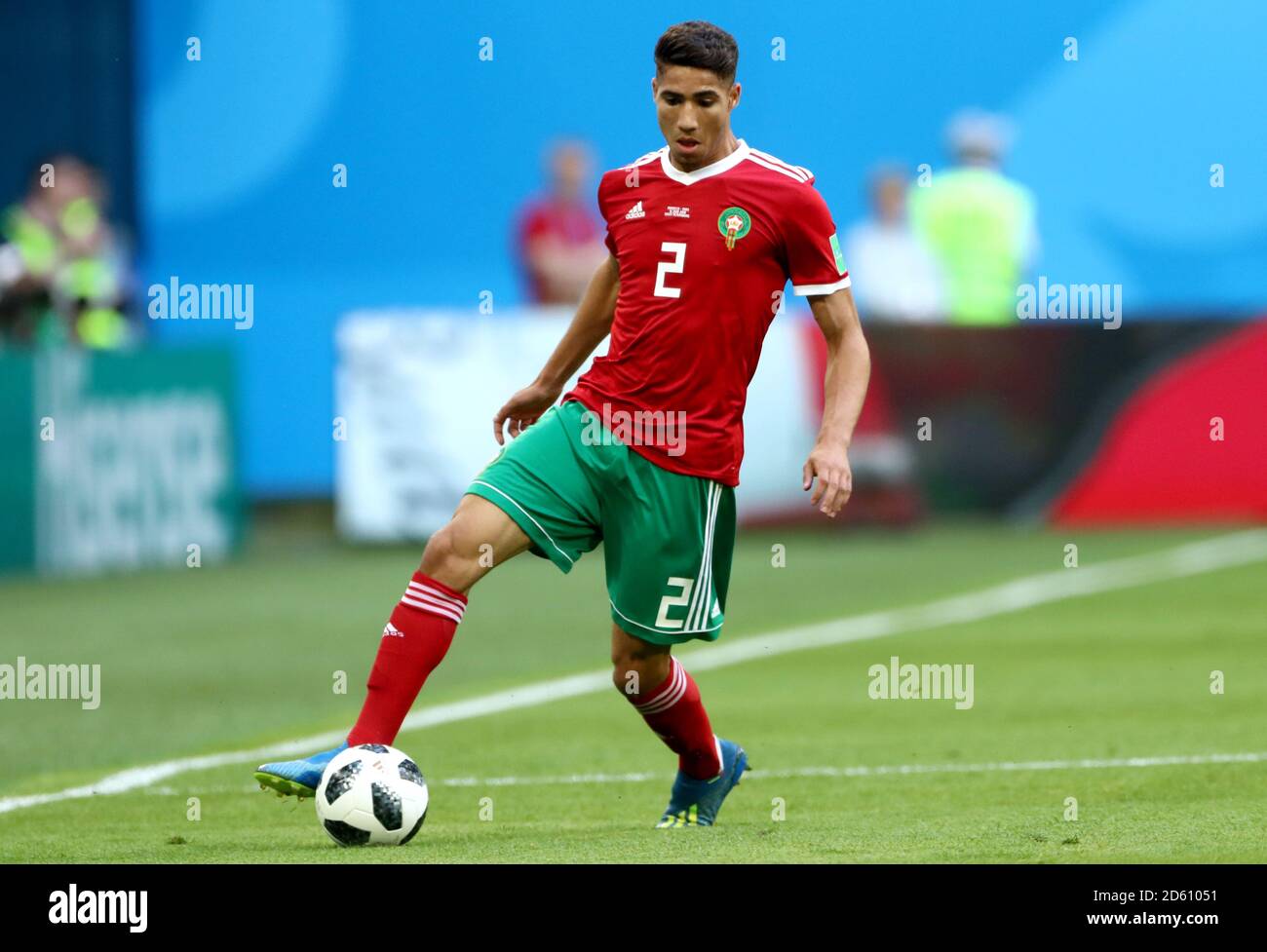 Morocco's Achraf Hakimi Stock Photo - Alamy