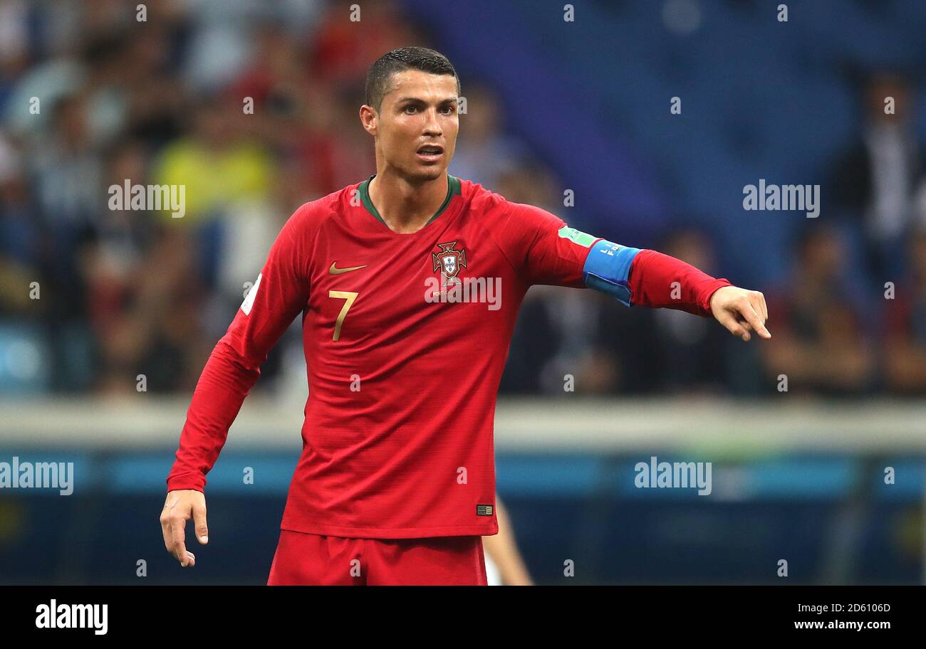 Portugal's Cristiano Ronaldo gestures Stock Photo - Alamy