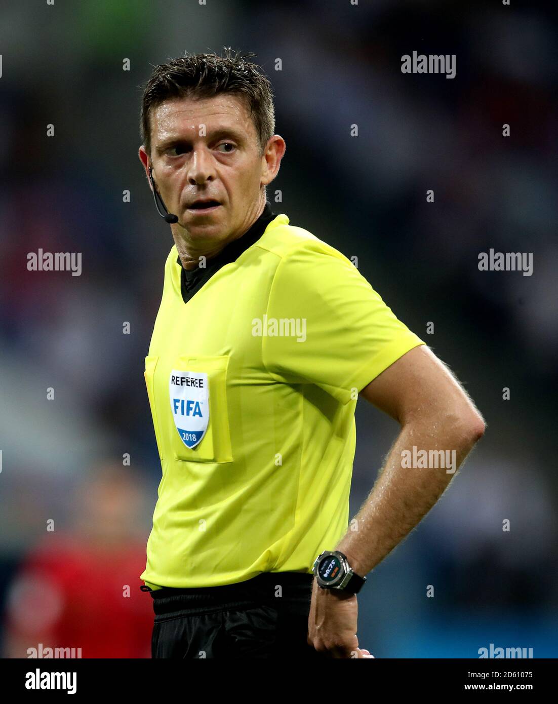 Match referee Gianluca Rocchi Stock Photo - Alamy