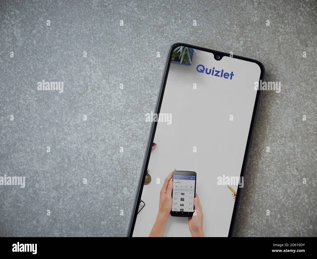 Lod, Israel - July 8, 2020: Quizlet - Language learning app launch ...