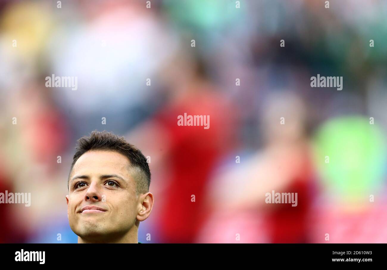 Mexico's Javier Hernandez Stock Photo - Alamy