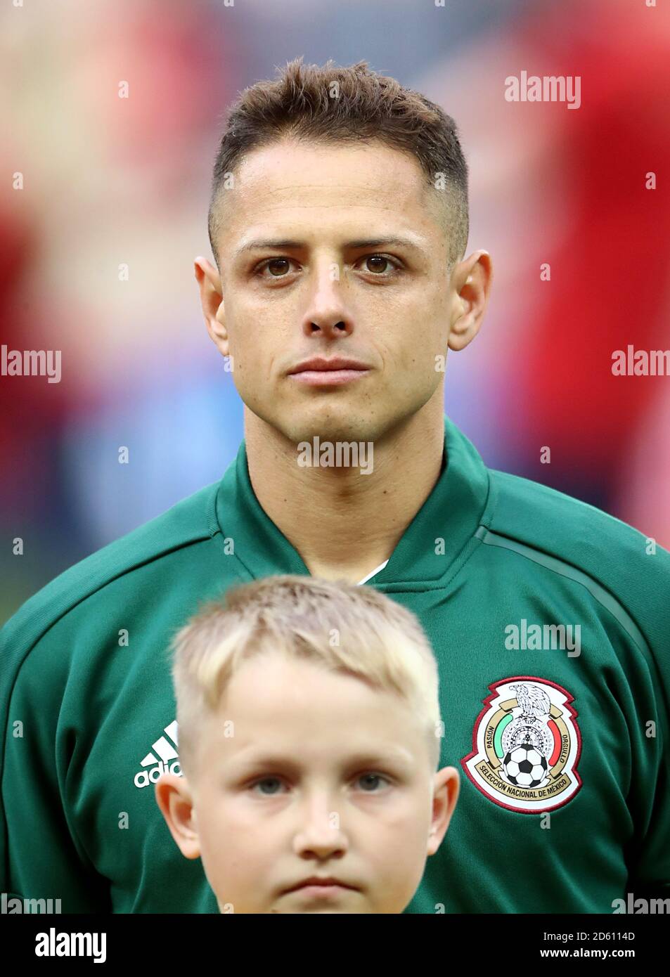 Mexico's Javier Hernandez Stock Photo - Alamy