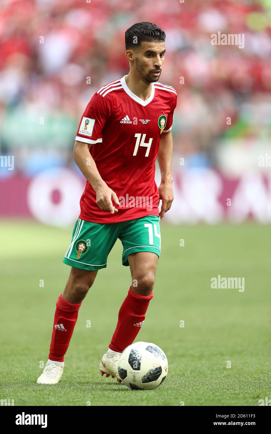 Morocco's Mbark Boussoufa Stock Photo - Alamy
