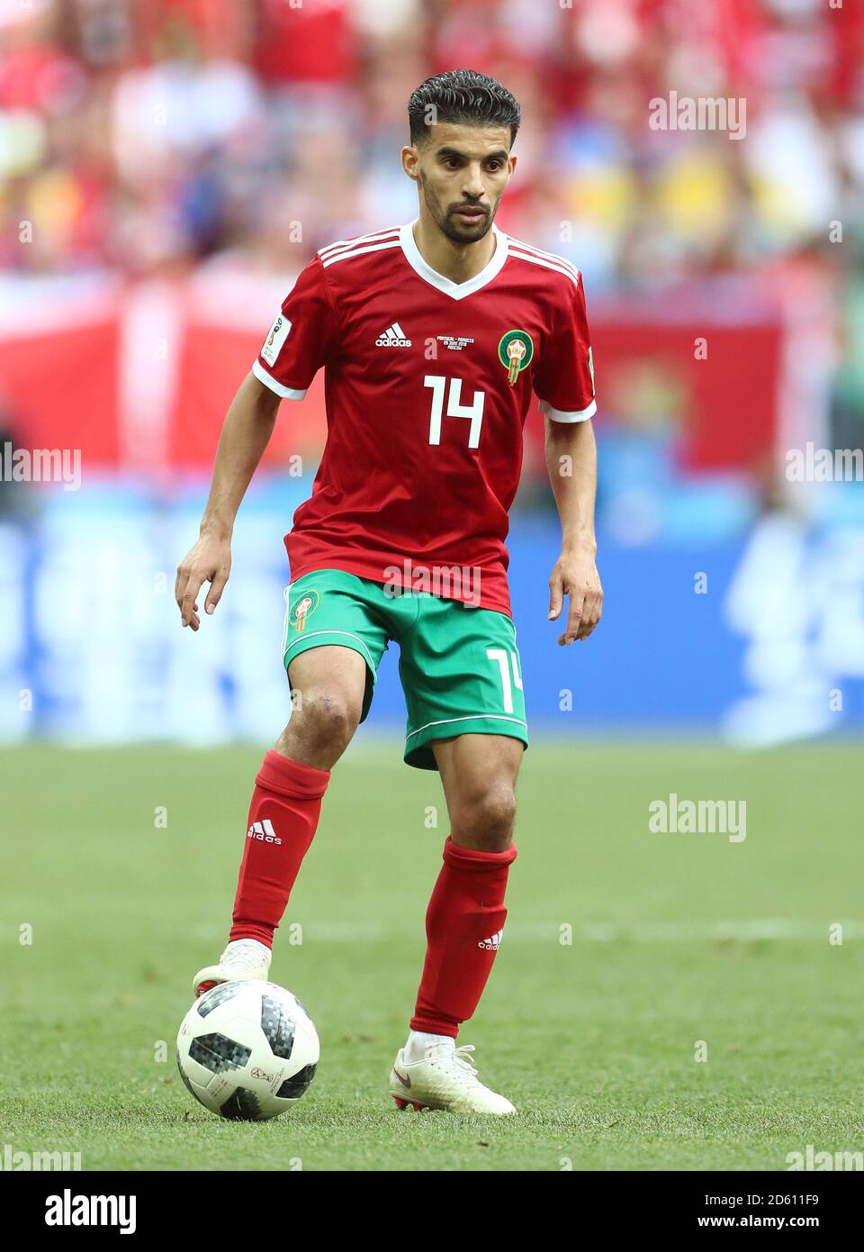 Morocco's Mbark Boussoufa Stock Photo - Alamy