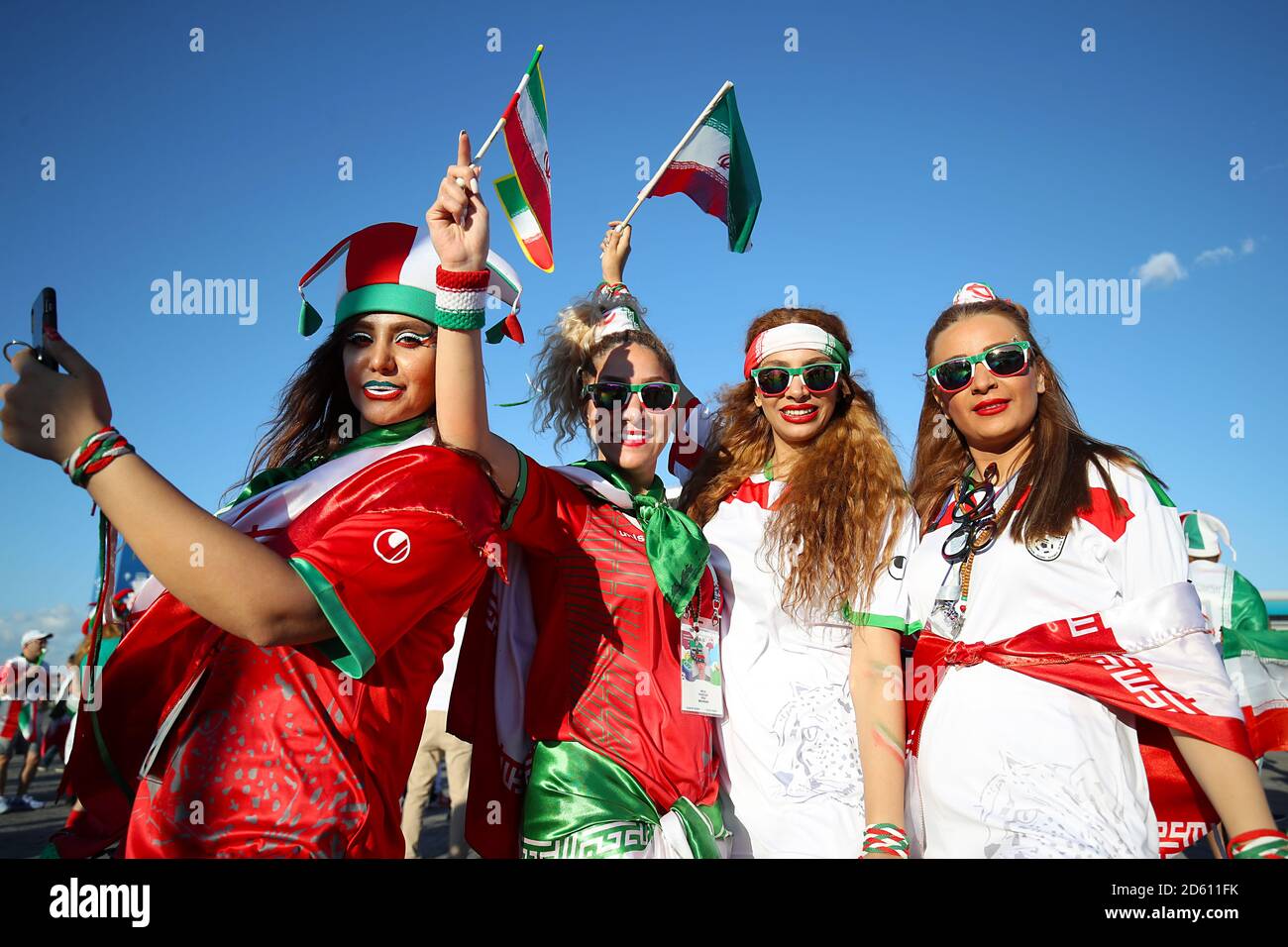 Iran fans hi-res stock photography and images - Alamy