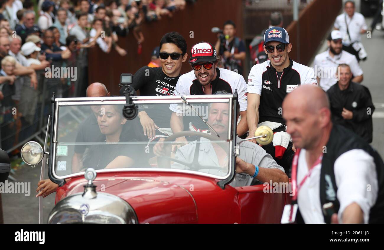 Alonso drivers hi-res stock photography and images - Alamy