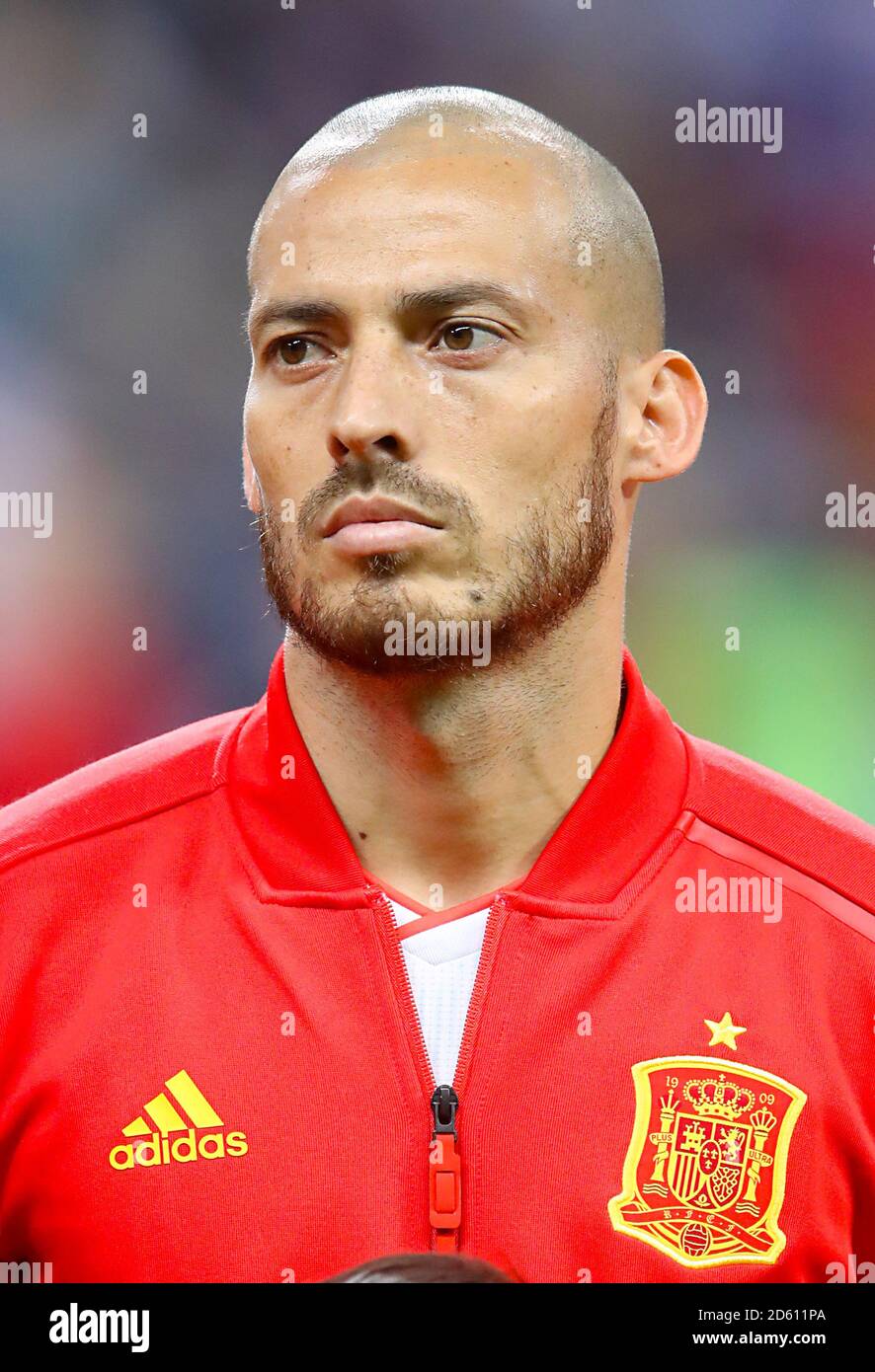 Spain's David Silva Stock Photo - Alamy