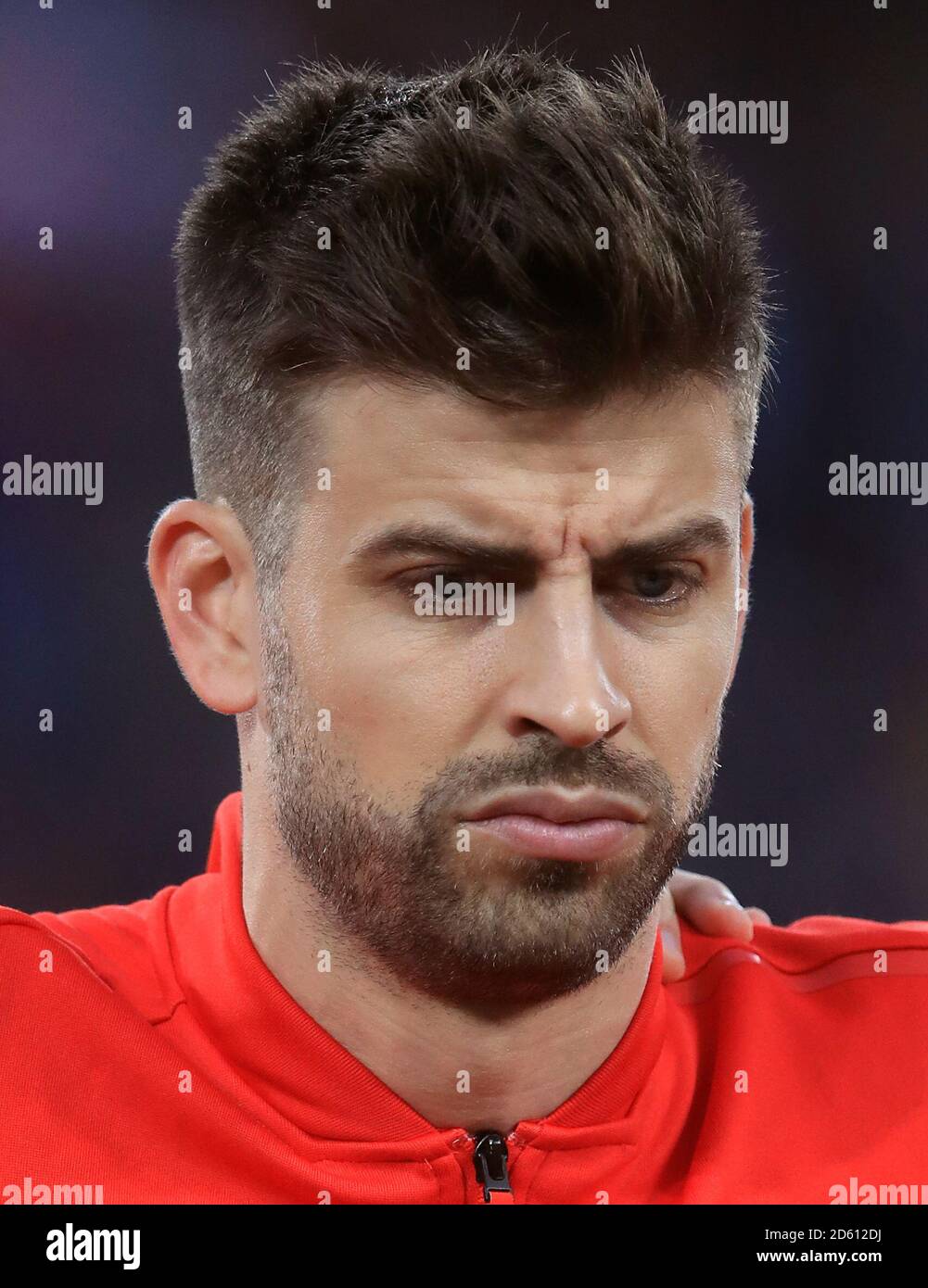 Spain's Gerard Pique Stock Photo - Alamy