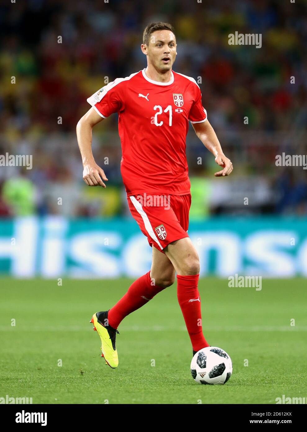 Serbia's Nemanja Matic Stock Photo - Alamy