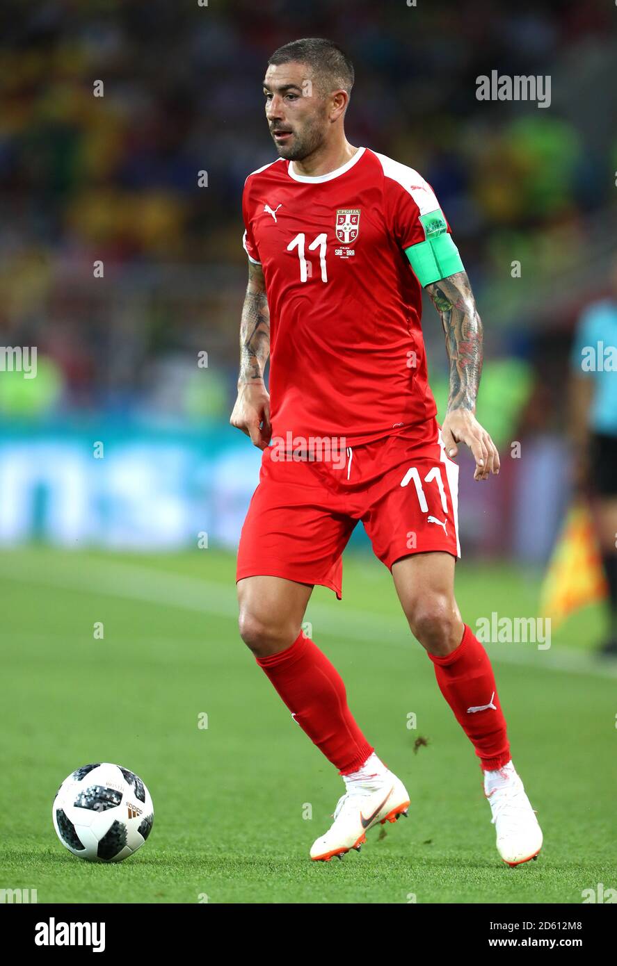 Serbia's Aleksandar Kolarov Stock Photo - Alamy