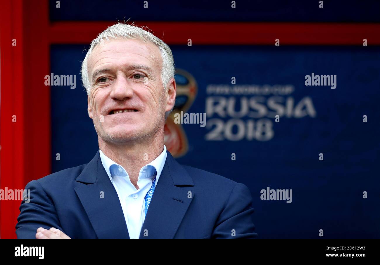 France manager Didier Deschamps Stock Photo - Alamy