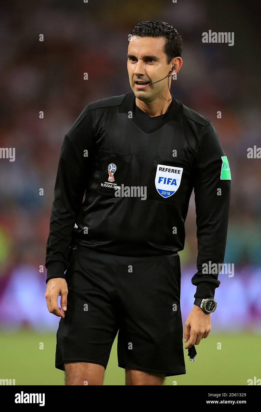 Referee Cesar Arturo Ramos Palazuelos Stock Photo - Alamy