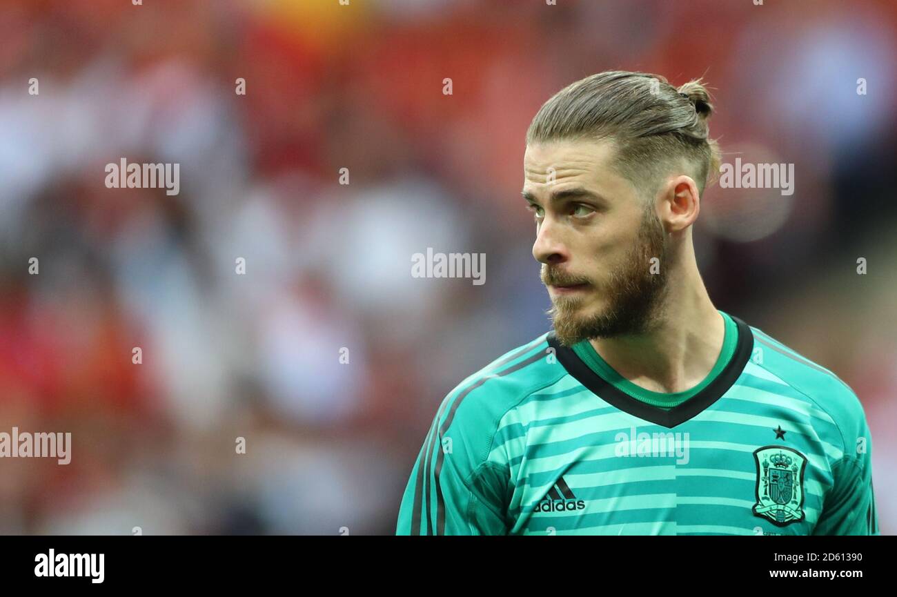 Spain goalkeeper David de Gea Stock Photo - Alamy