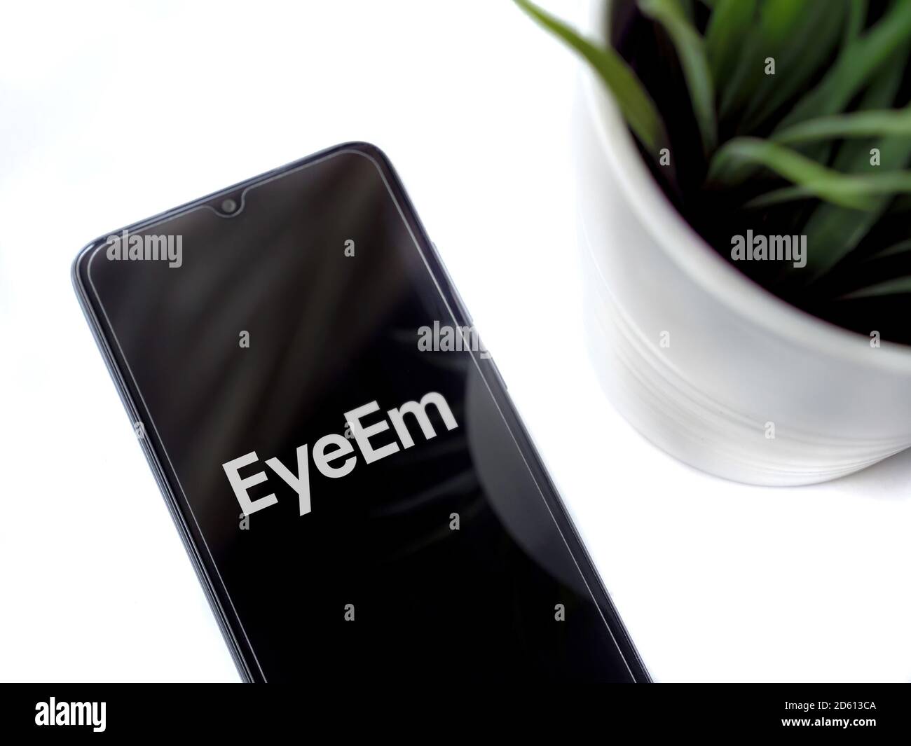 Lod, Israel - July 8, 2020: Modern minimalist office workspace with ...