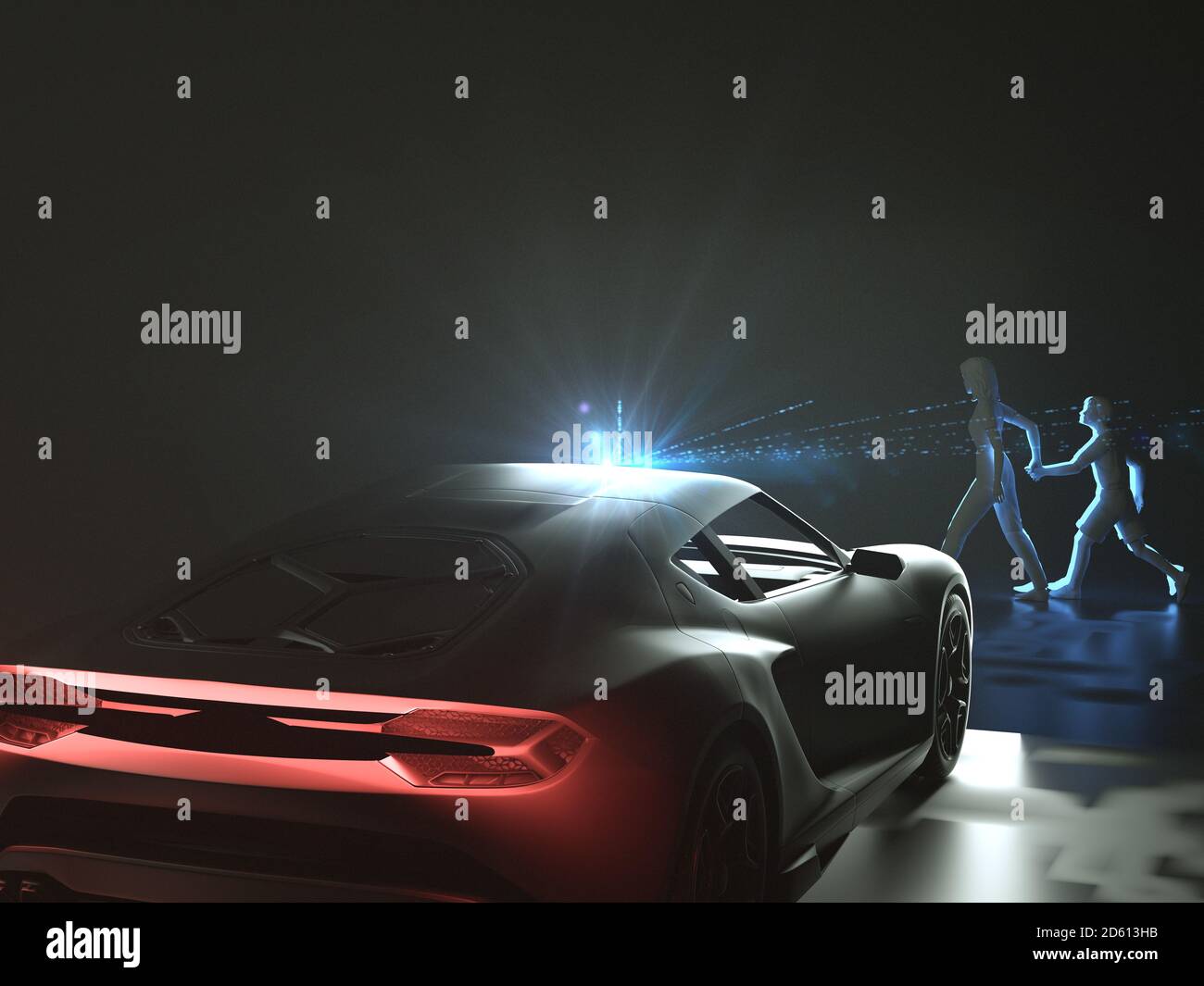 Autonomous Self Driving Vehicle, Driverless Car Stock Photo - Alamy