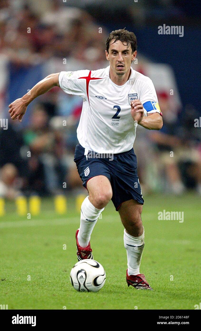 Gary Neville, England Stock Photo - Alamy