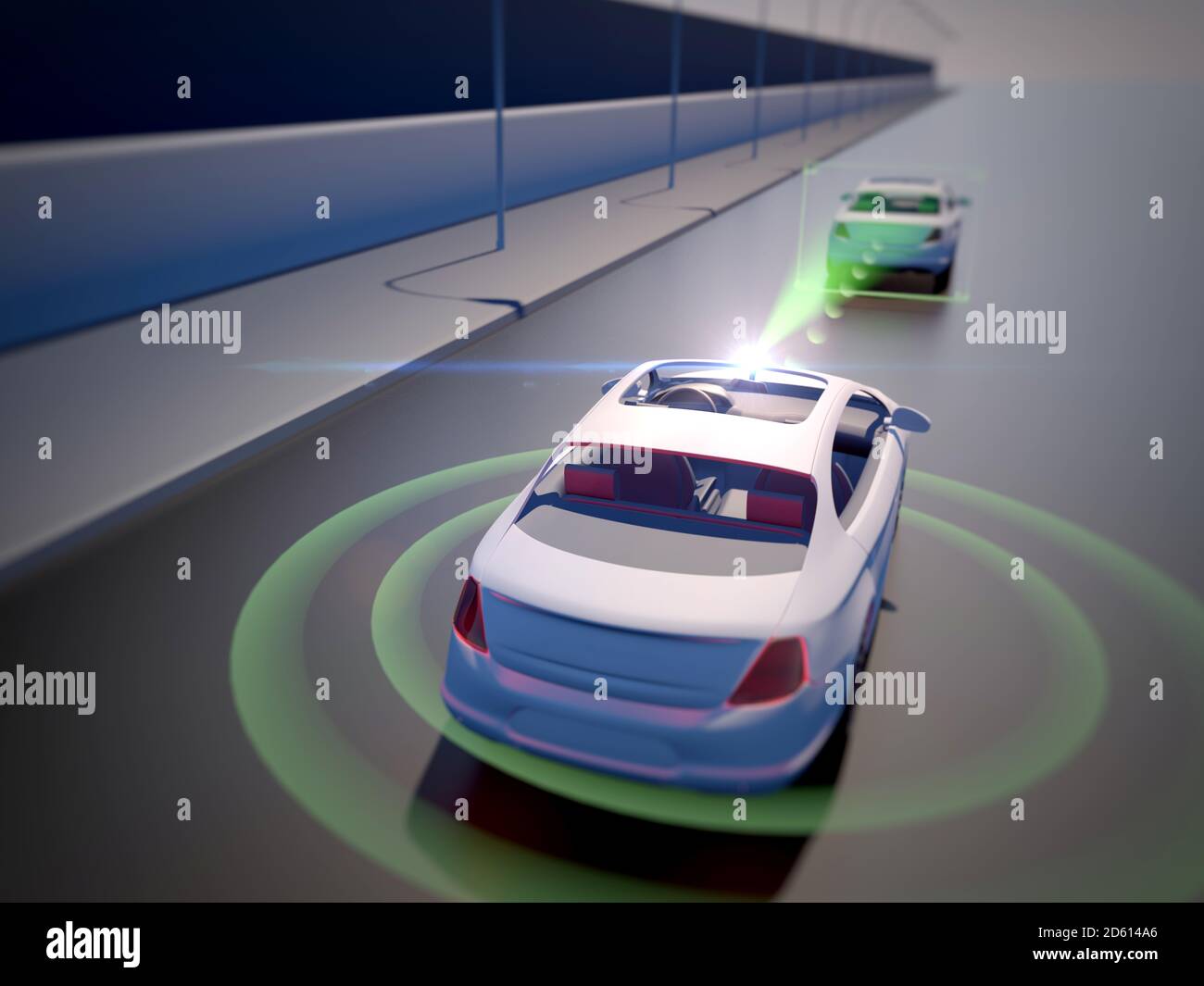 Autonomous Self Driving Vehicle, Driverless Car Stock Photo - Alamy