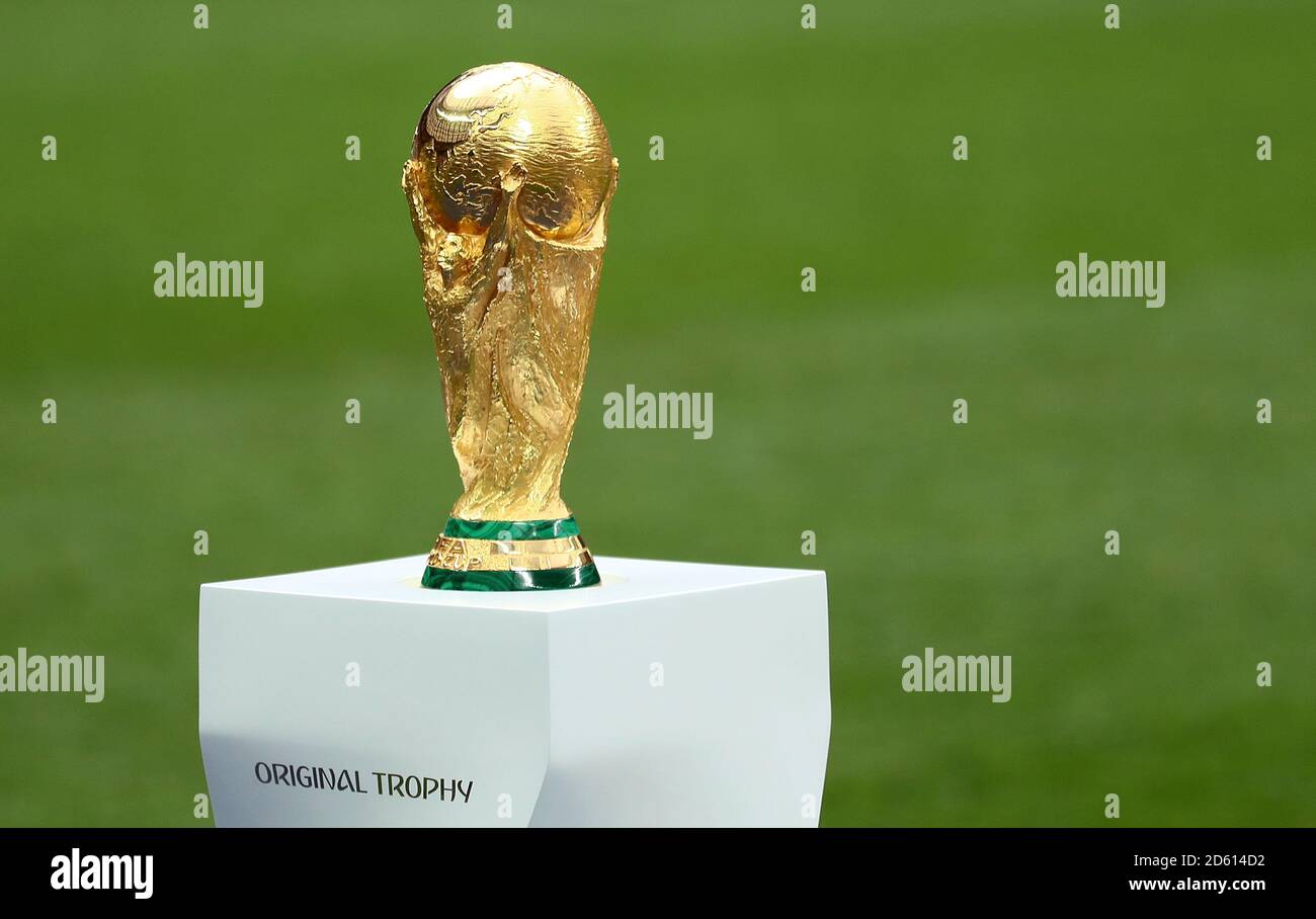 World cup final 2018 trophy hi-res stock photography and images - Alamy