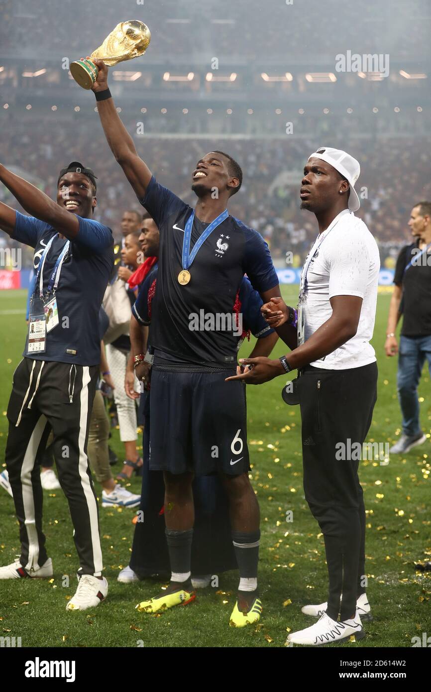 Paul Pogba And Family High Resolution Stock Photography and Images - Alamy