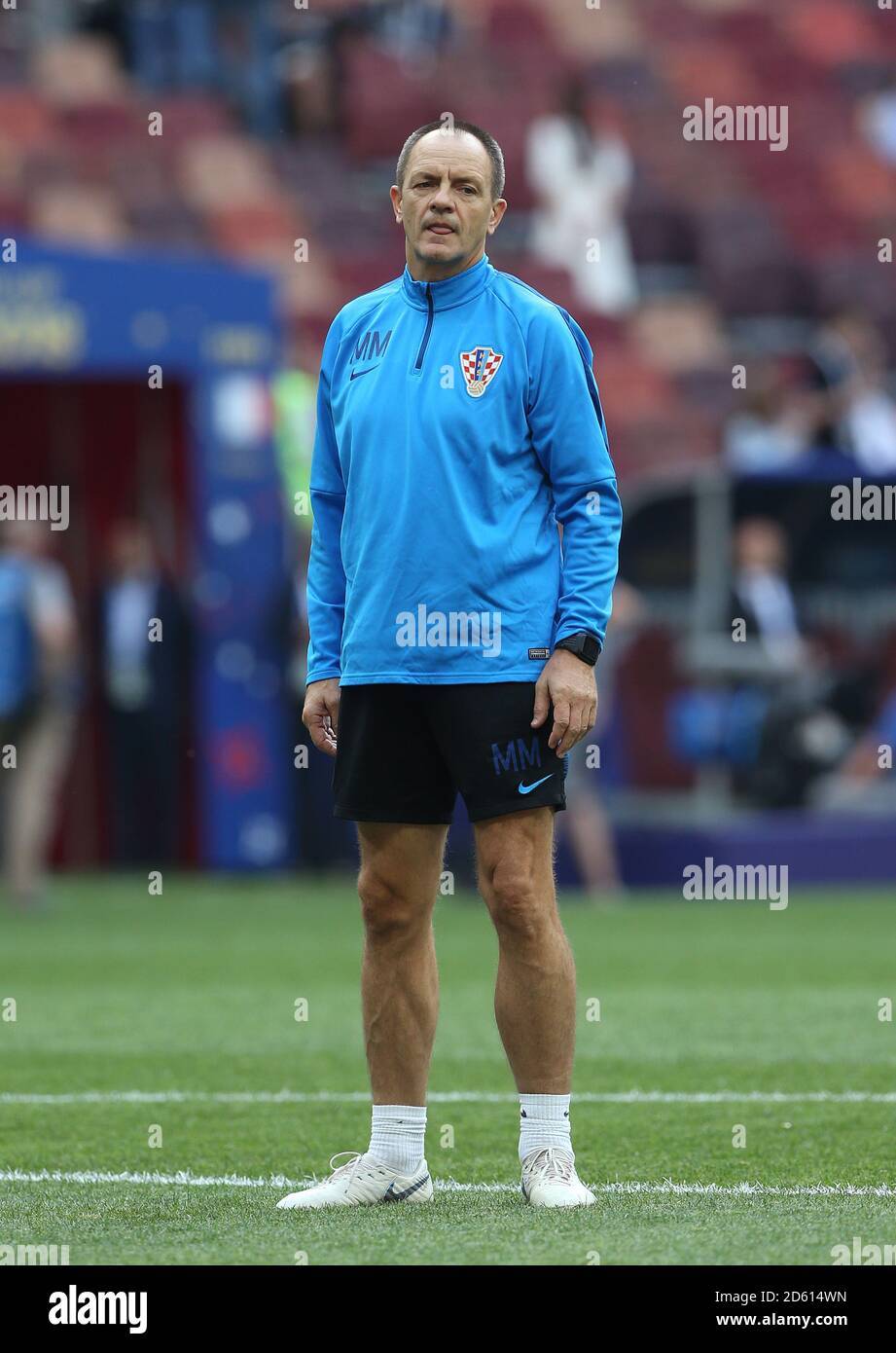 Croatia goalkeeping coach Marjan Mrmic during the FIFA World Cup 2018 ...