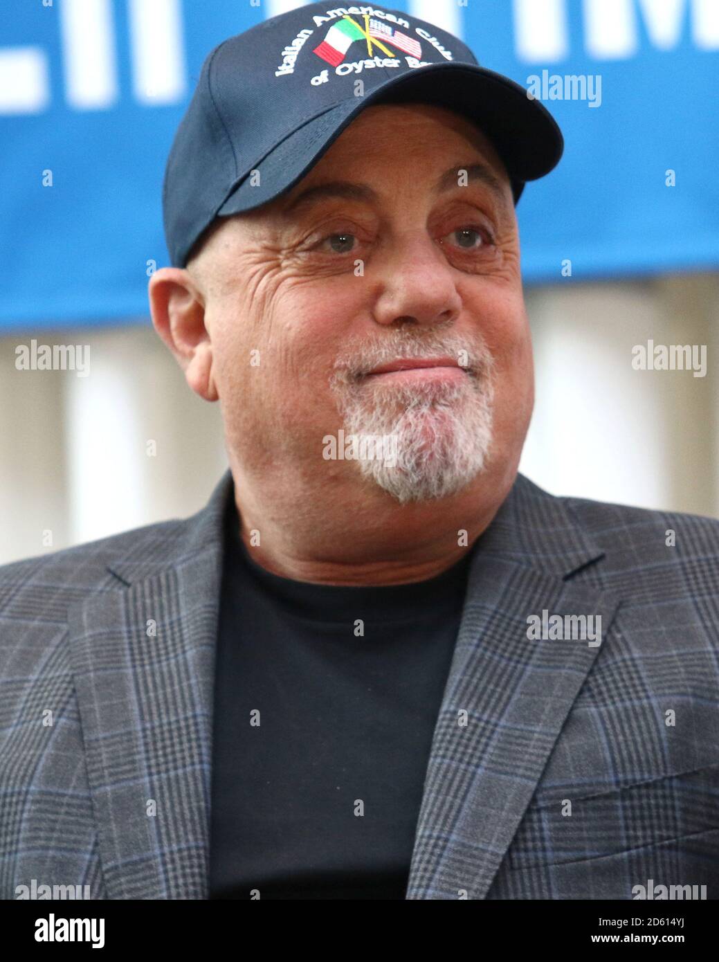 Billy Joel attends a press conference in celebration of his 100th ...